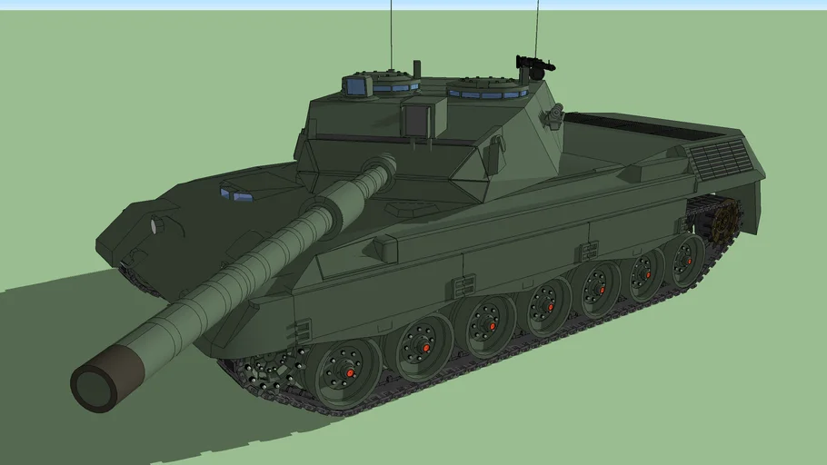 Leopard 1A3 MBT | 3D Warehouse