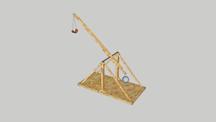 mini Trebuchet | 3D Warehouse