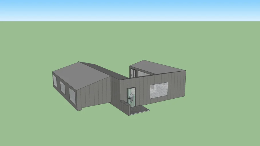 Shipping Container House | 3D Warehouse