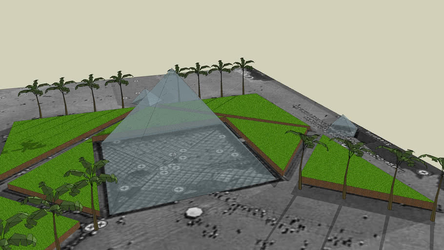 Louvre Pyramid | 3D Warehouse