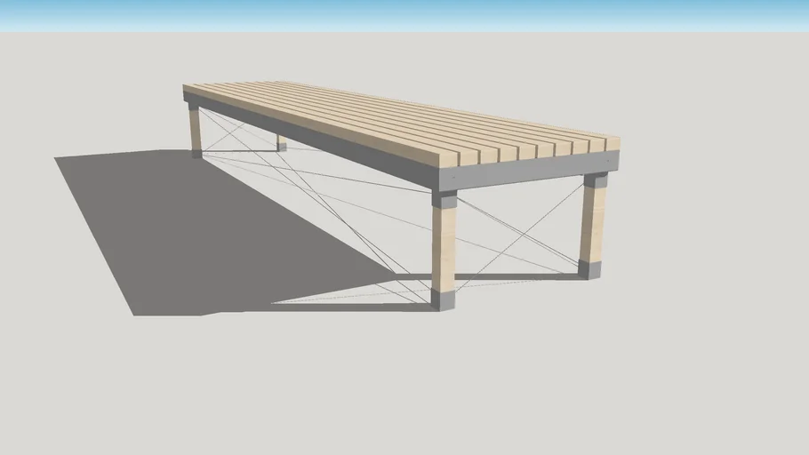 Bench 1 | 3D Warehouse