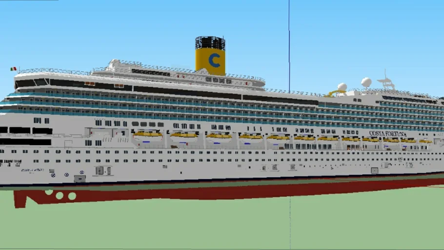 Costa fortuna / Costa magica | 3D Warehouse