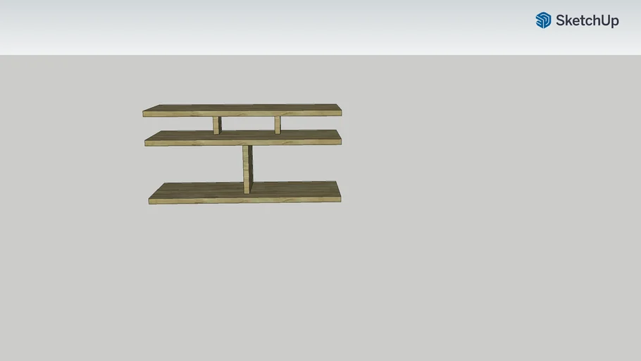FloatingKitchenShelves | 3D Warehouse