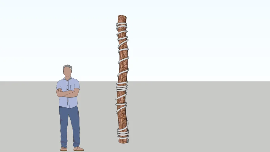 Rope wrap log | 3D Warehouse