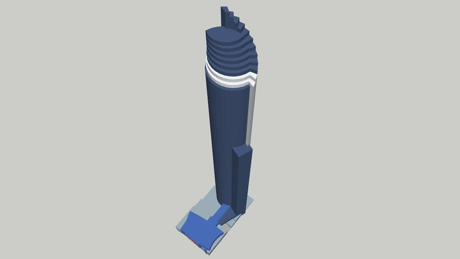 SkyScraper(Curved Roof) | 3D Warehouse