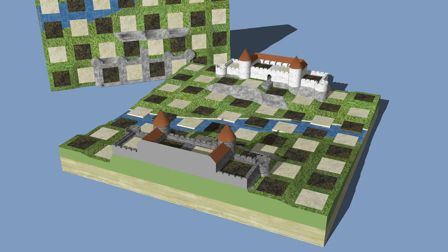 Chess battlefield layouts | 3D Warehouse