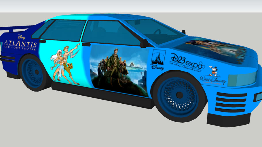Disney Animation Atlantis The Lost Empire Car | 3D Warehouse