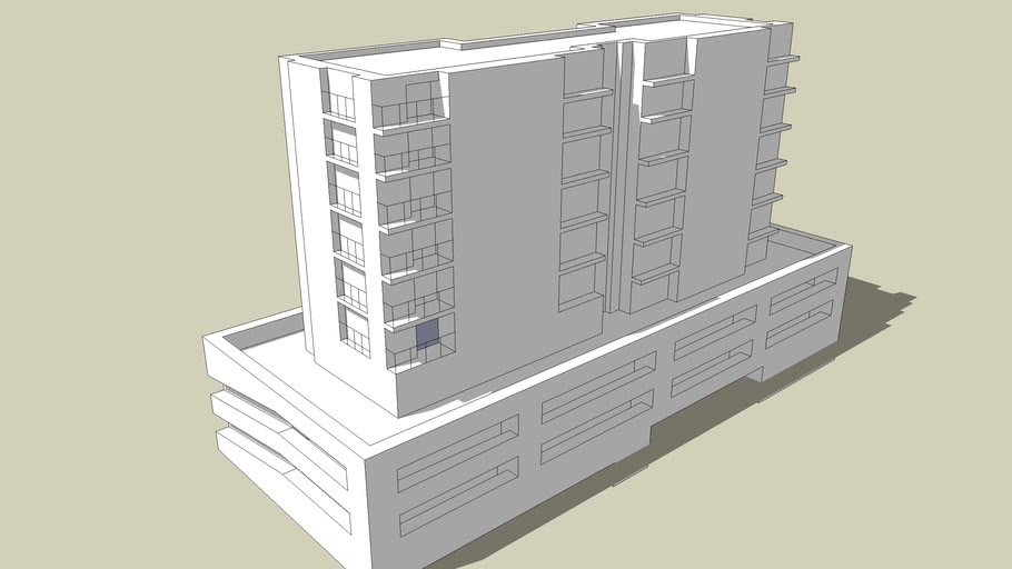 edificio, torre | 3D Warehouse