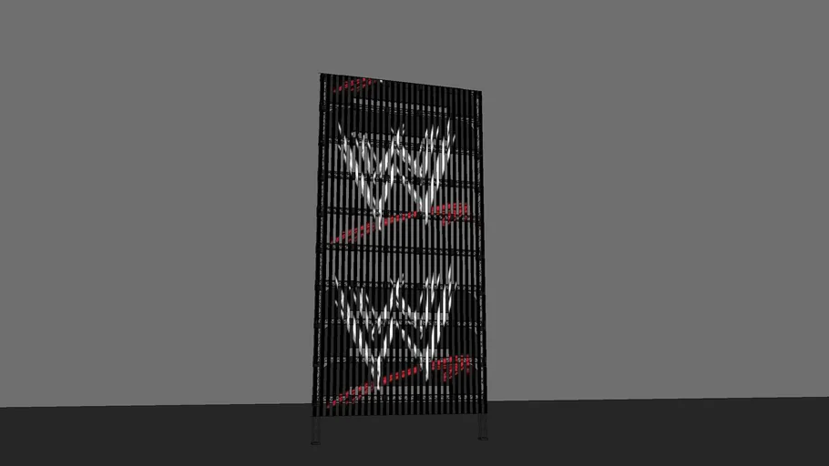 WWE HD SET Parts -1- Led Boarding | 3D Warehouse