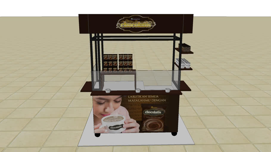 Stand Booth | 3D Warehouse