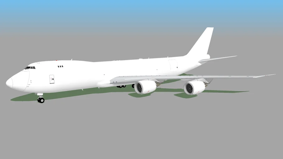 Template - Boeing 747-8F | 3D Warehouse