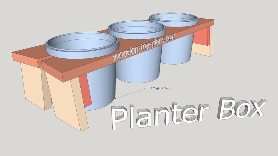 Planter box | 3D Warehouse