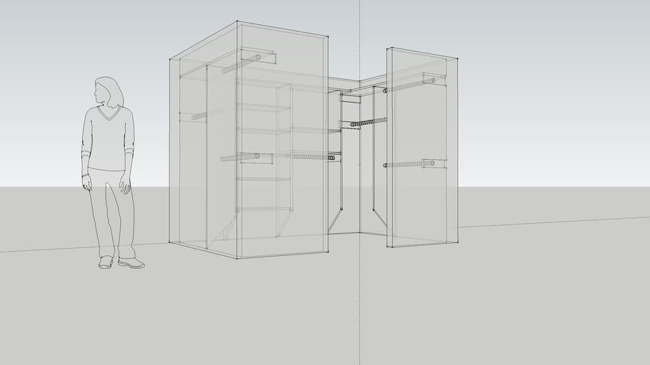 Walk-in Closet | 3D Warehouse