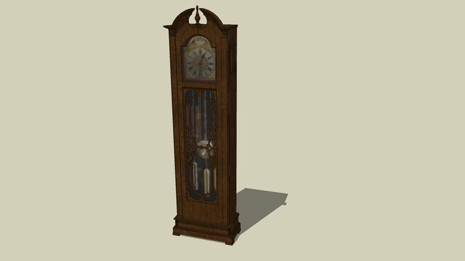 Grandfather clock | 3D Warehouse