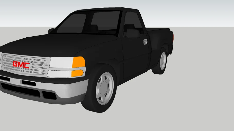 1999-2007.5 style GMC Sierra Stepside (FIRST) | 3D Warehouse
