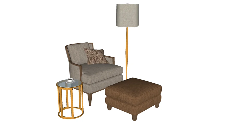 Ghế đơn 2 | 3D Warehouse