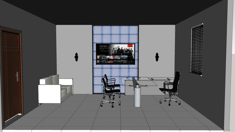 executive office room | 3D Warehouse