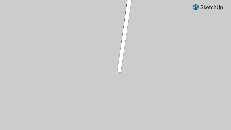 Sloped Rectangular Column 7 degree | 3D Warehouse