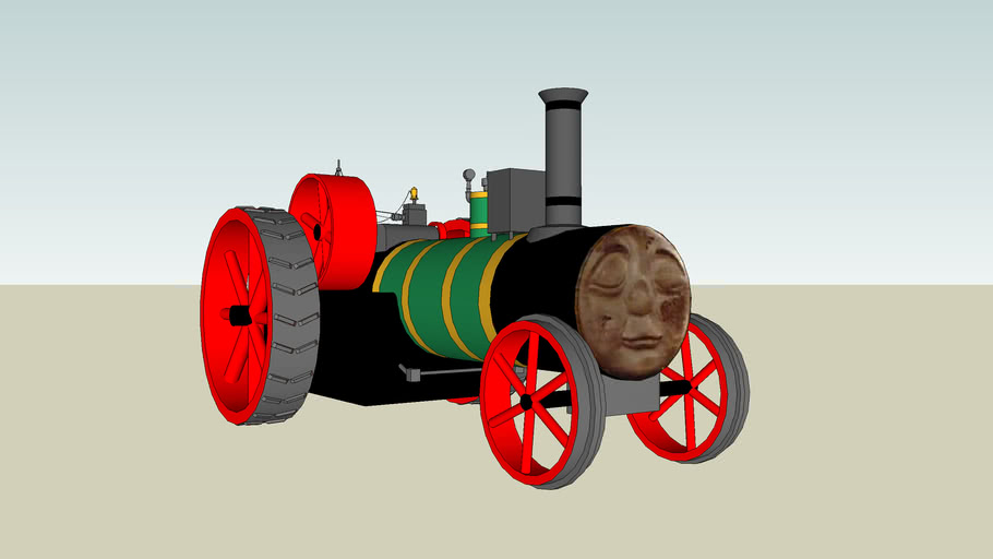 Trevor the Traction Engine | 3D Warehouse
