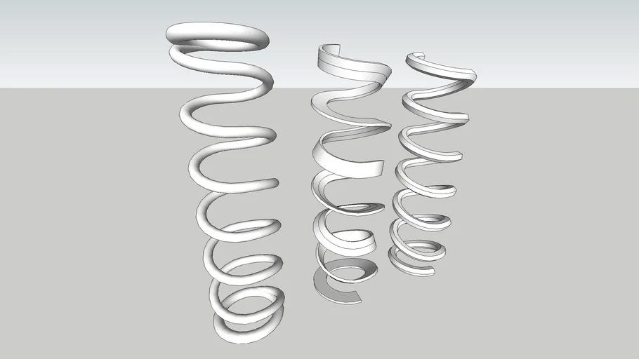 Metal Springs | 3D Warehouse
