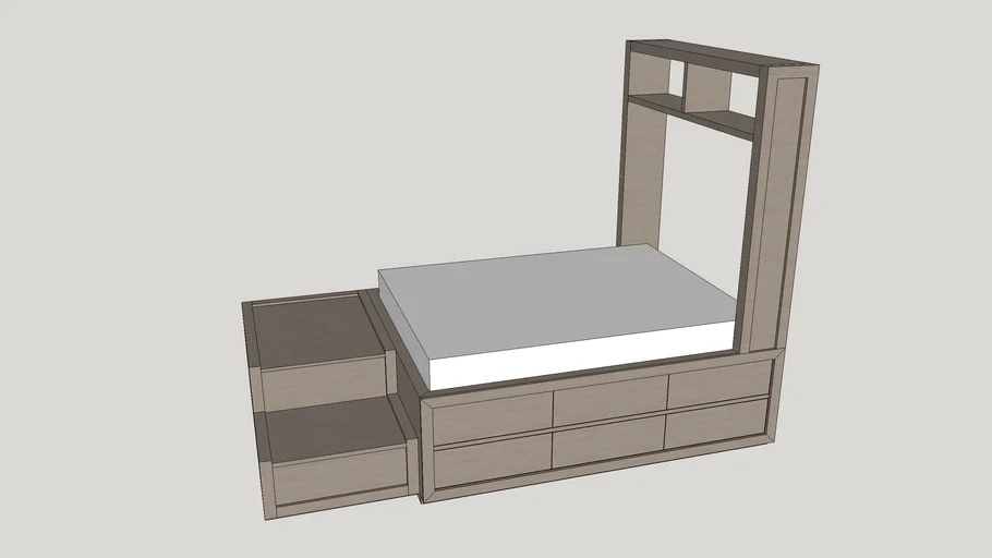 Platform Bed | 3D Warehouse