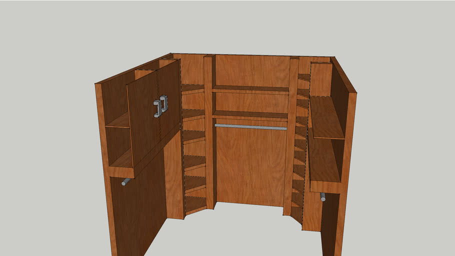 Closet Unit | 3D Warehouse