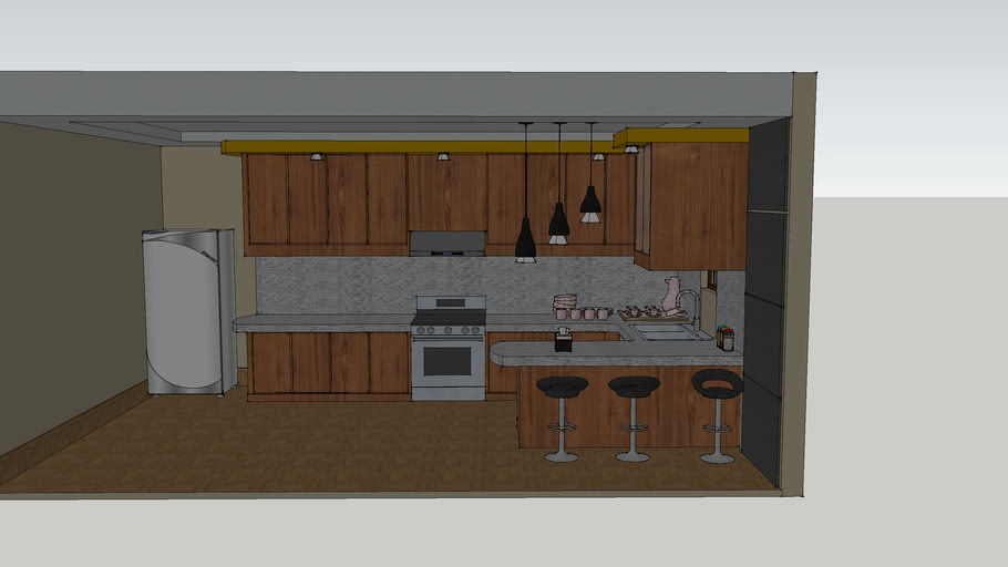 INTERIOR DAPUR | 3D Warehouse