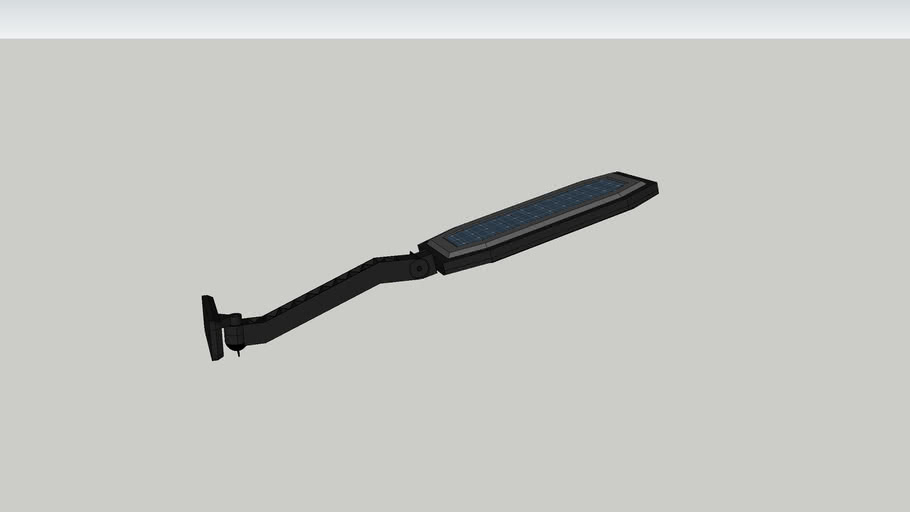 Luminaria Luz Solar LED | 3D Warehouse