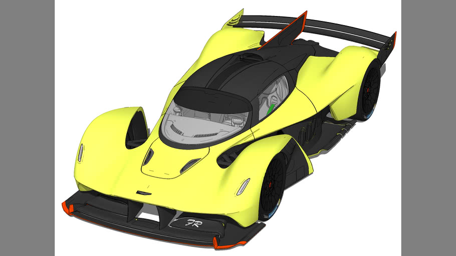 2020 Aston Martin Valkyrie AMR Pro Concept | 3D Warehouse