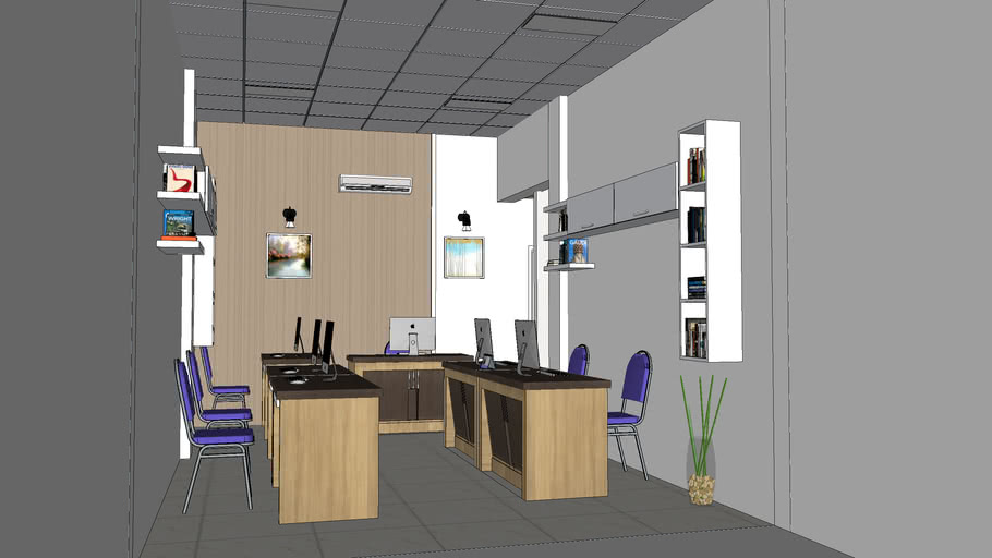 Office & Kasir | 3D Warehouse