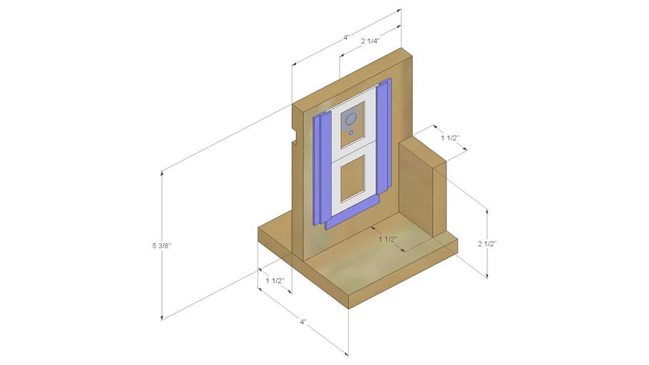 Don's Ronchi Mirror Tester (for iPhone) | 3D Warehouse