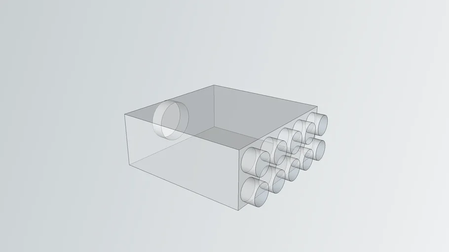 Caisson de répartition VMC | 3D Warehouse