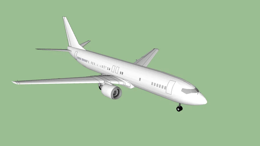 Boeing 737-800(blank, with out winglets) | 3D Warehouse