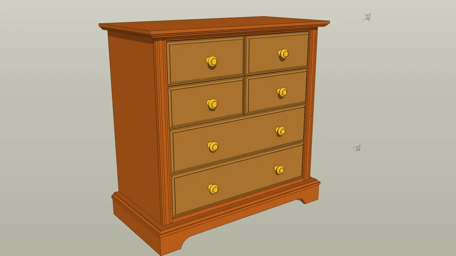 Chest of drawers | 3D Warehouse