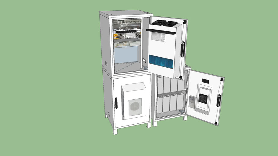 Gabinete Huawei TP48200A | 3D Warehouse