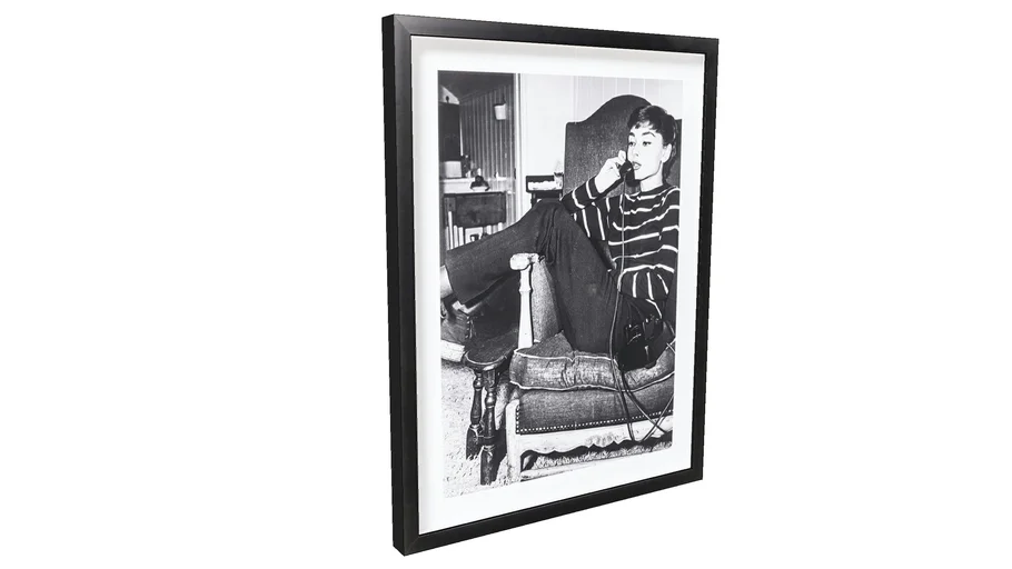 60373 Picture Frame Actor Audrey Private 65x85cm | 3D Warehouse