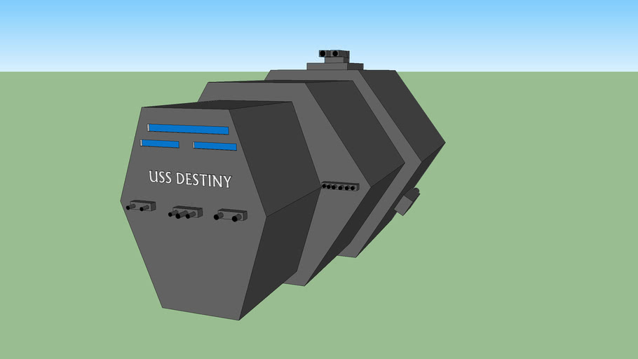 USS Destiny | 3D Warehouse