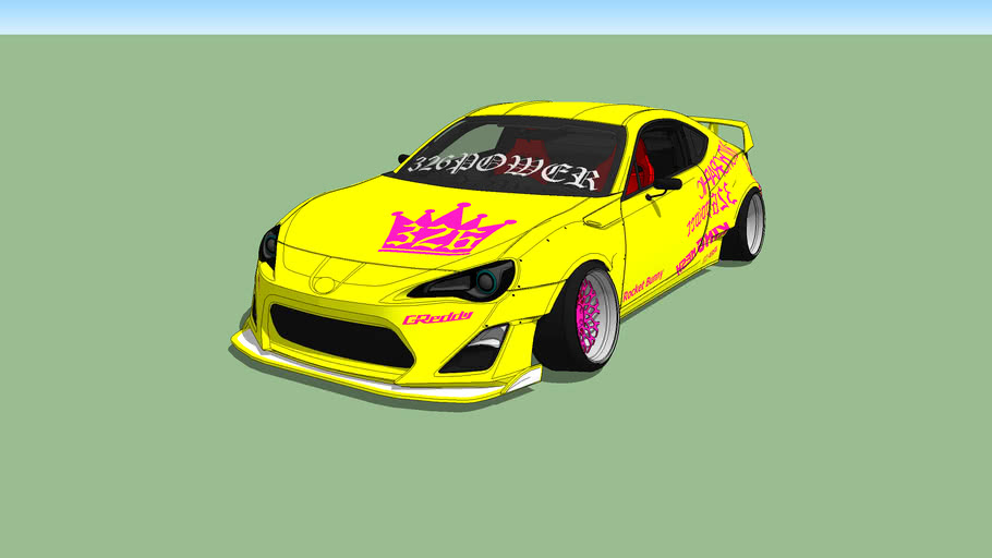 Toyota GT86 326 Power | 3D Warehouse