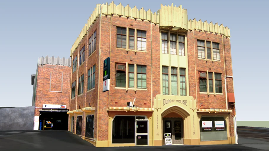 Duncan House 1934, Launceston | 3D Warehouse