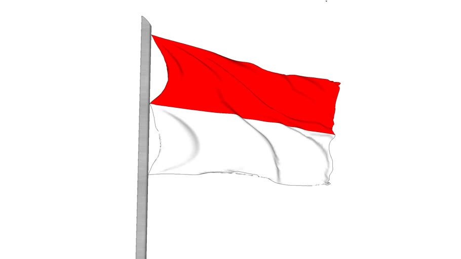 Bendera Indonesia | 3D Warehouse