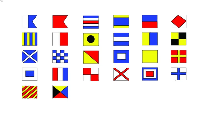 Signal Flags | 3D Warehouse