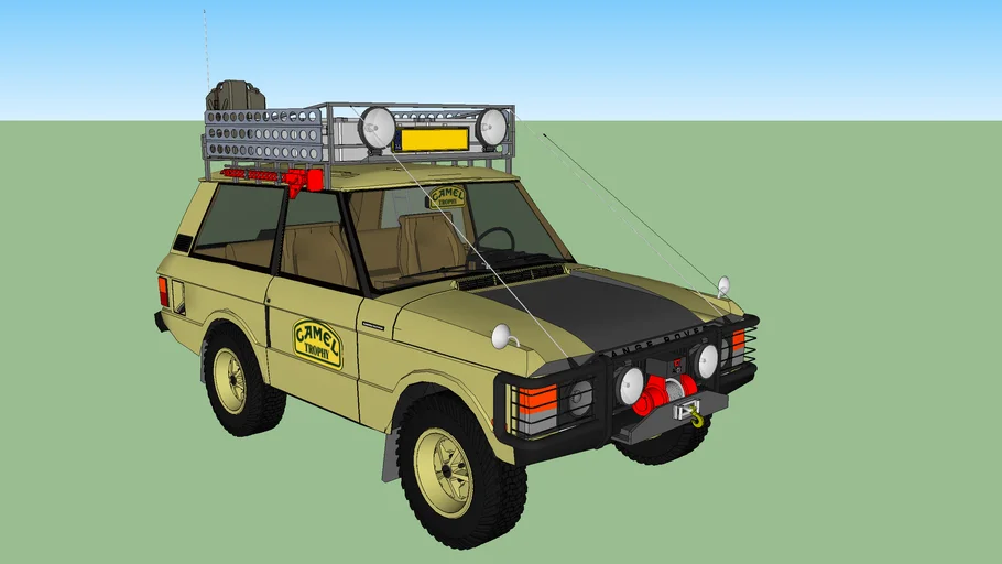 range rover camel trophy | 3D Warehouse