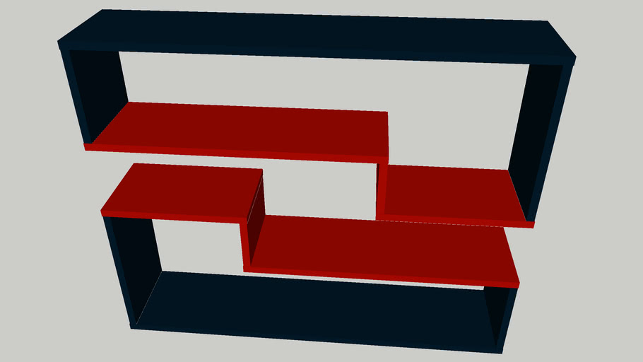 Wall shelf LOL FCB | 3D Warehouse