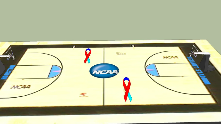 NCAA Concise floor diagram | 3D Warehouse