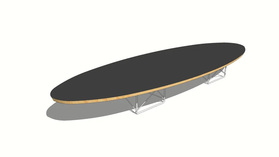 Eames Surf Table | 3D Warehouse