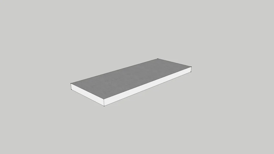 10' Roof SIP Structural Insulated Panel with cement sheet skins | 3D ...
