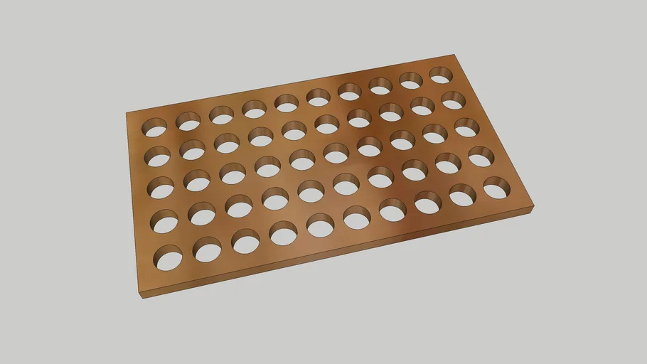 CnC routed LED blinder | 3D Warehouse