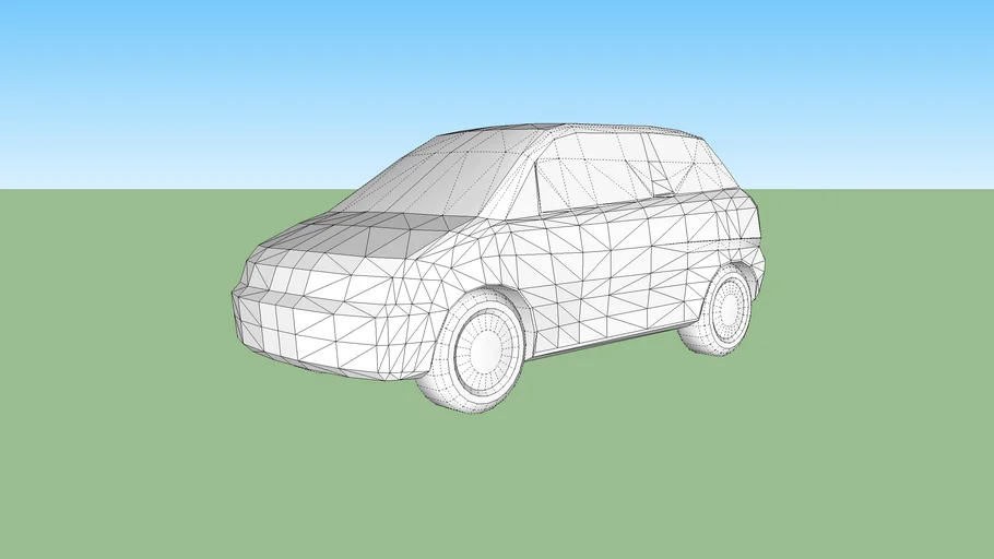 Subcompact car template v1.1 | 3D Warehouse