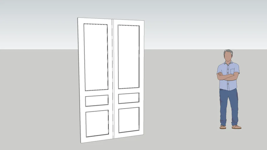 porte d'entrée haussmanienne | 3D Warehouse