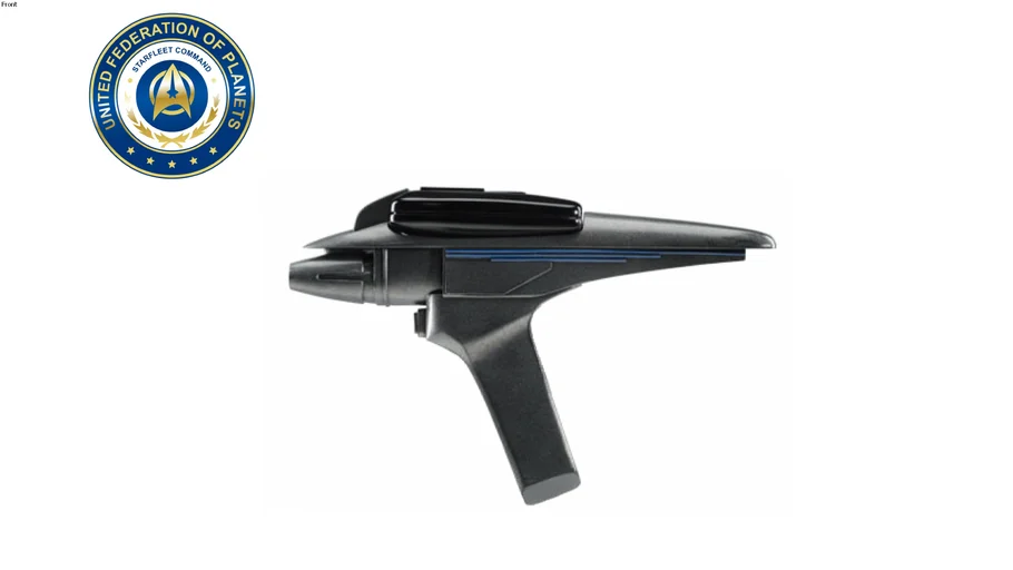 Star Trek Weapons - The Search for Spock - Type 2 Hand Phaser Final ...